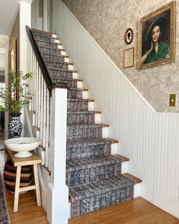 29 Wainscoting Stairs that Turn Up the Drama