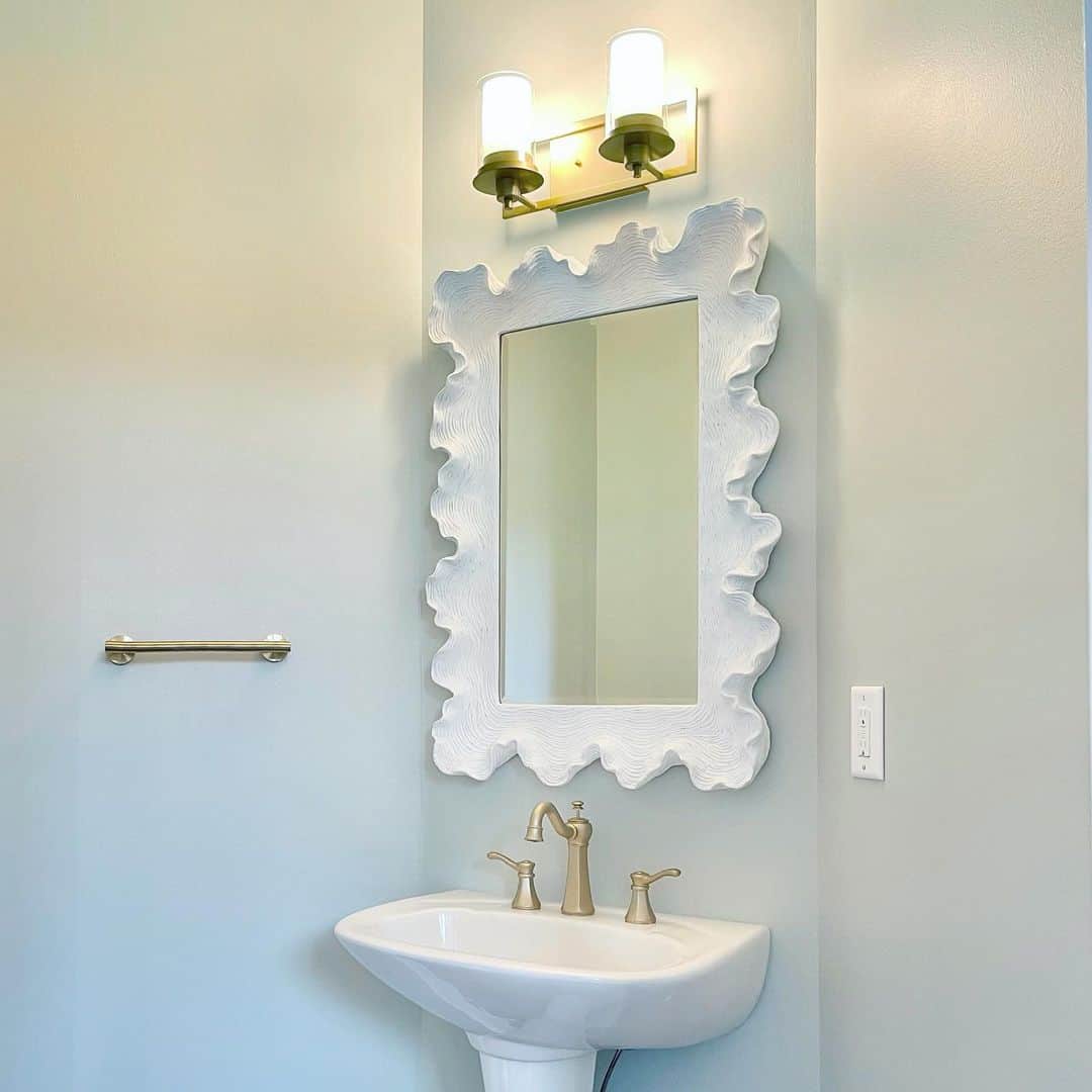 White Scalloped Edge Rectangular Mirror - Soul & Lane White Scalloped Edge Rectangular Mirror - Soul & Lane