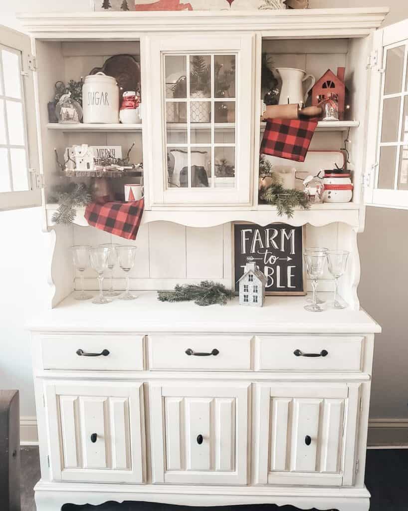 29 White Hutch Buffets to Display Your Favorite China