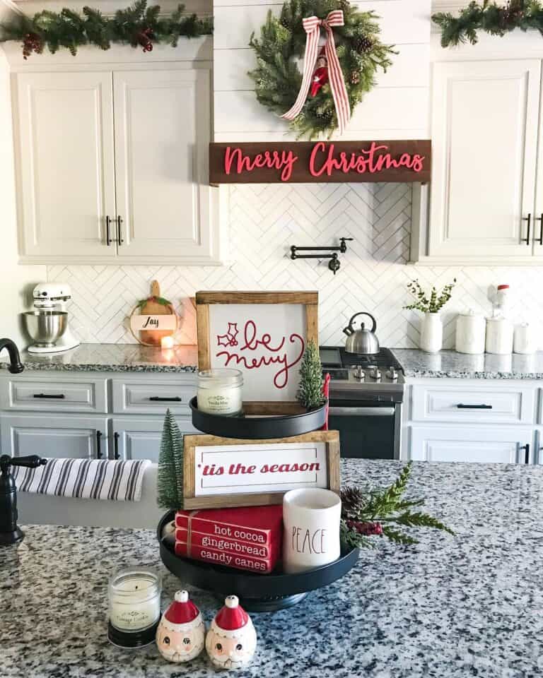 Christmas Kitchen Signs and Santa Shakers - Soul & Lane