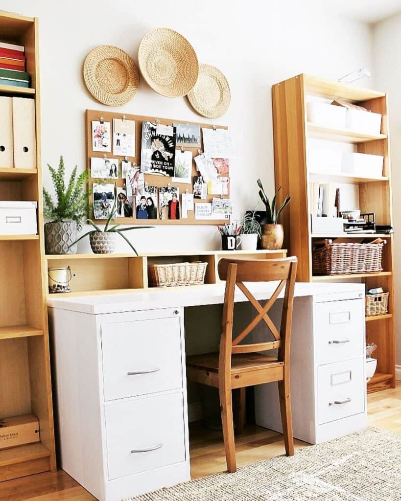 DIY Filing Cabinet Desk - Soul & Lane