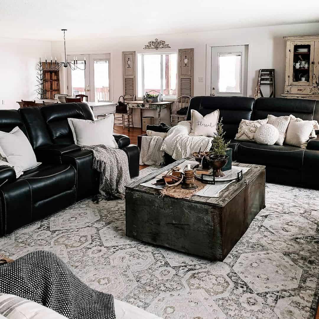 16 Black Couch Living Room Ideas to Create a Classic Look