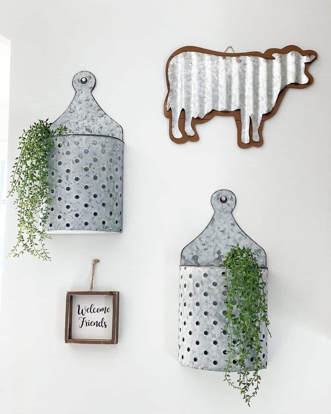 Farmhouse Wall Ideas with Galvanized Metal - Soul & Lane