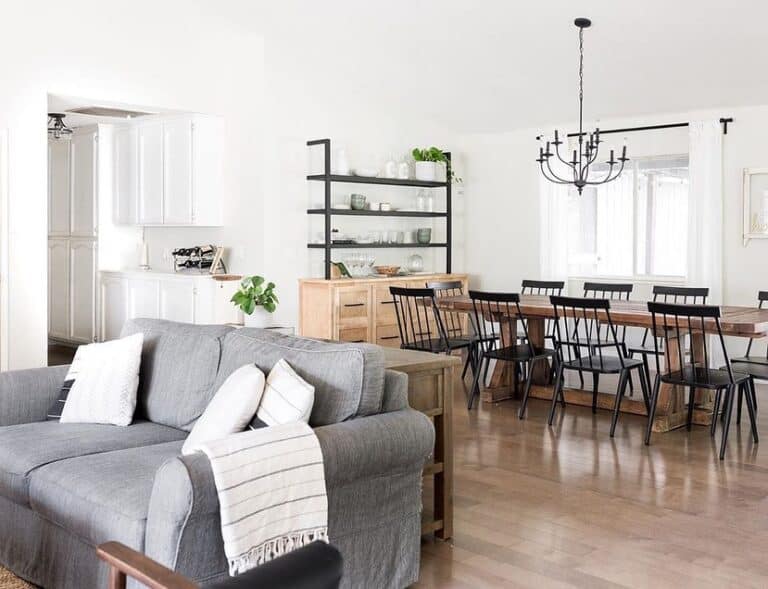 Modern Living Room and Dining Room Ideas - Soul & Lane