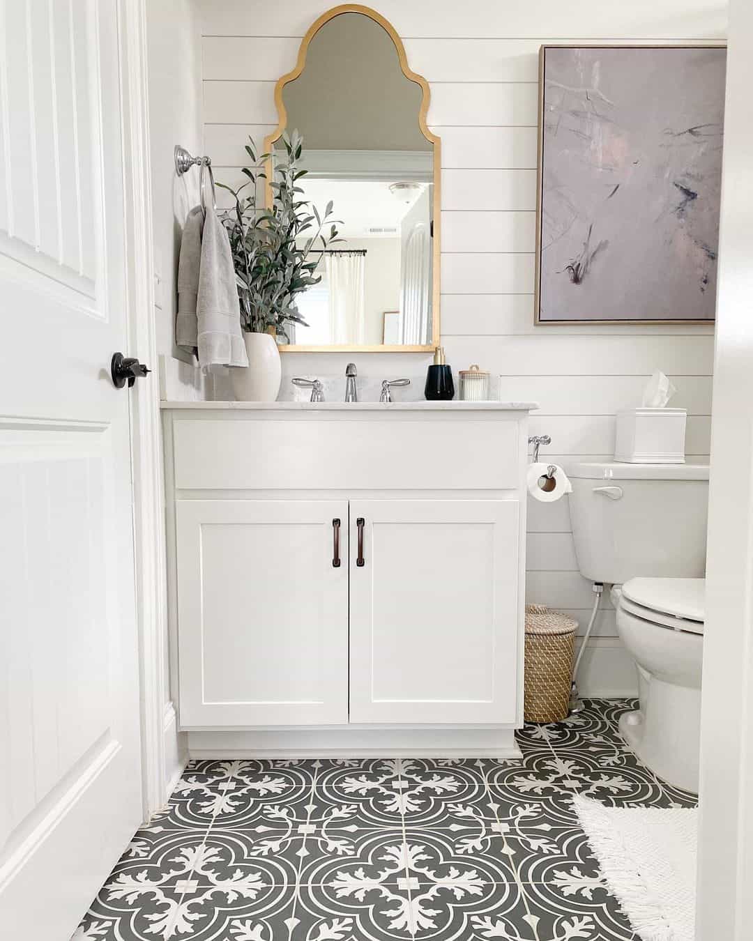 27 Exquisite Farmhouse Half Bath Ideas That Go Big on Style