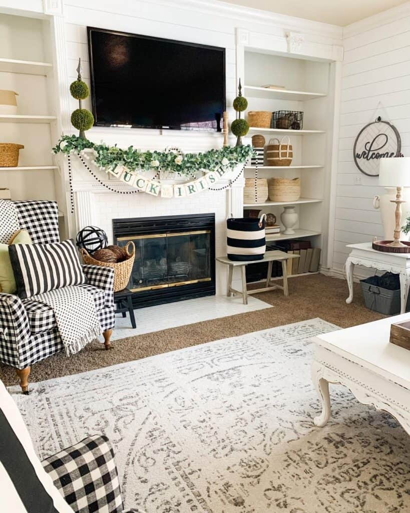 Neutral Farmhouse-Inspired Living Room - Soul & Lane