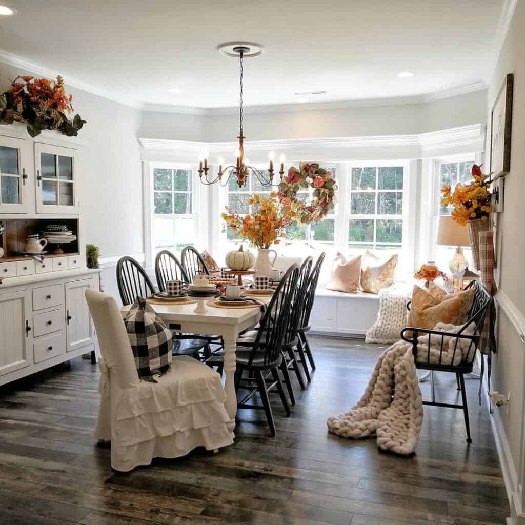 Orange and Gingham Fall Decor - Soul & Lane