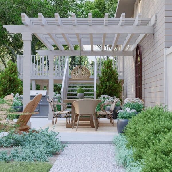 35 Spectacular Farmhouse Outdoor Lighting Ideas That Shine