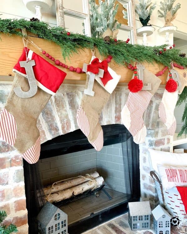 33 Stocking Holders for a Mantel to Enjoy a Festive Christmas