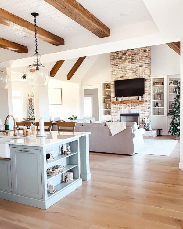 Semi Open Plan Kitchen Living Room - Soul & Lane