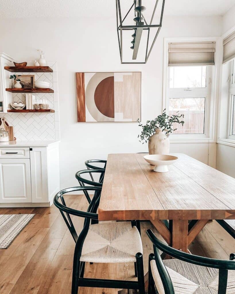 36 Fabulous Kitchen Table Decor Ideas to Beautify Your Space