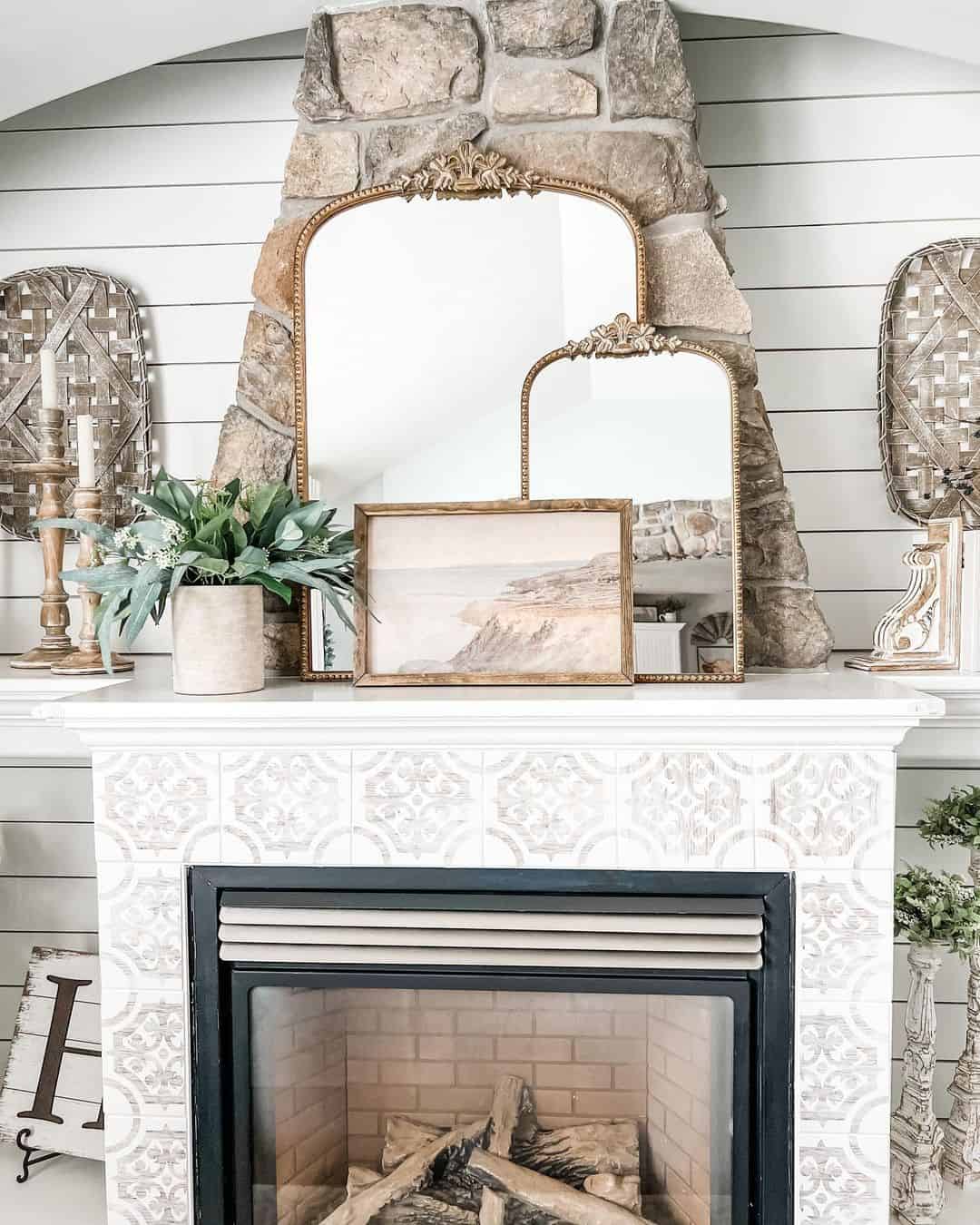 33 Fireplace Tile Ideas to Surround Your Hearth with Luxury