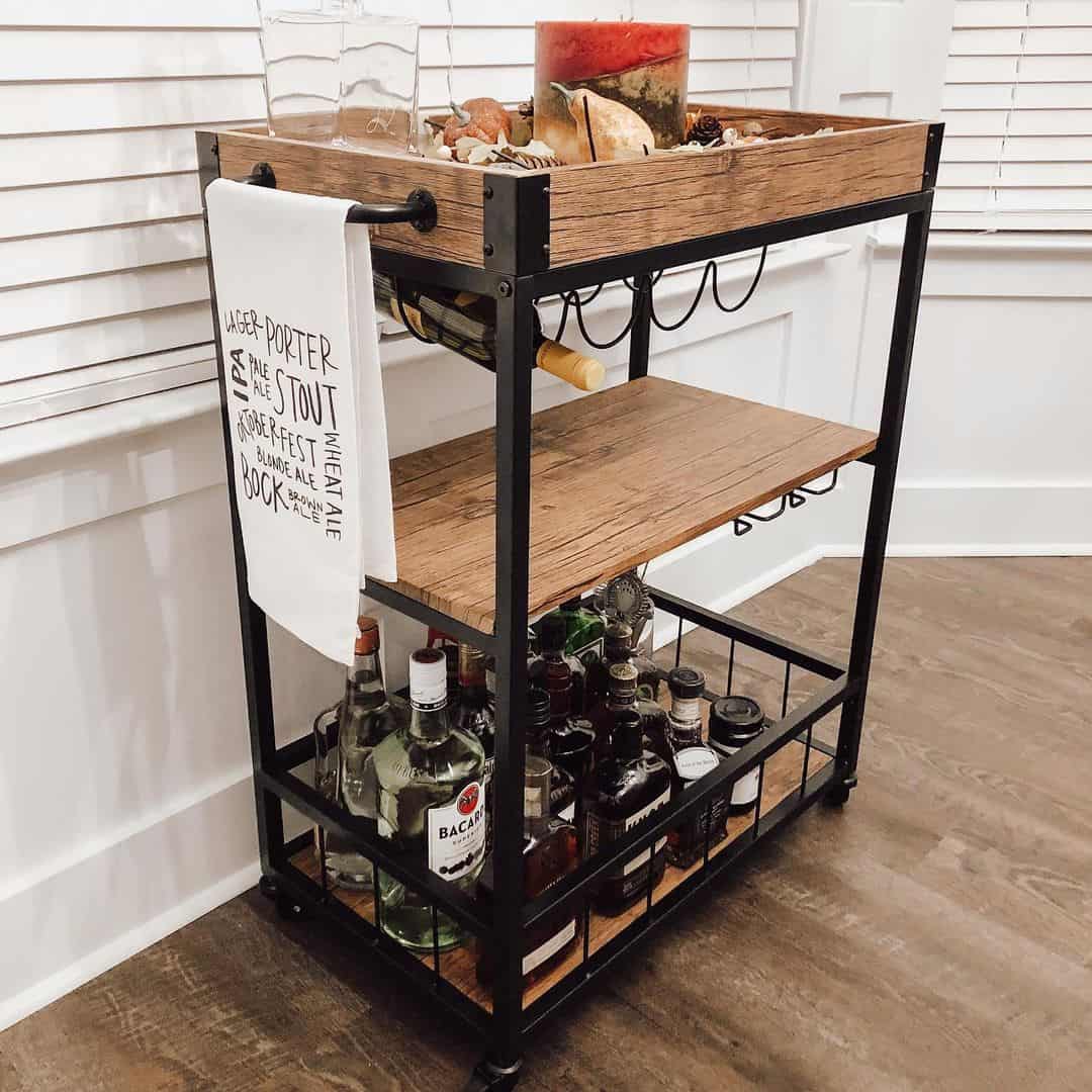 30 Bar Cart Decor Ideas to Showcase Your Style