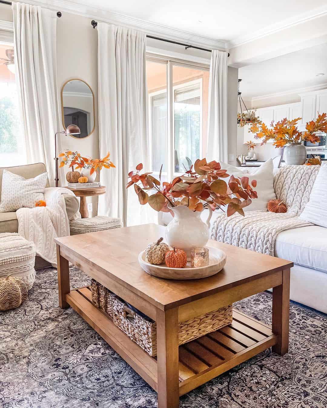 35 Memorable Fall Coffee Table Decorations You'll Love