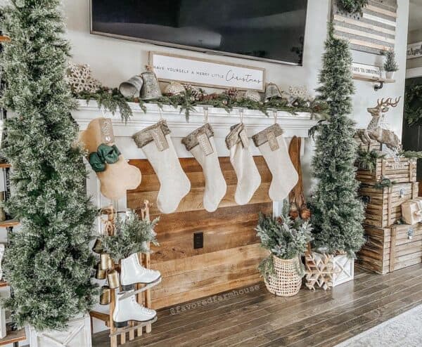 33 Stocking Holders for a Mantel to Enjoy a Festive Christmas