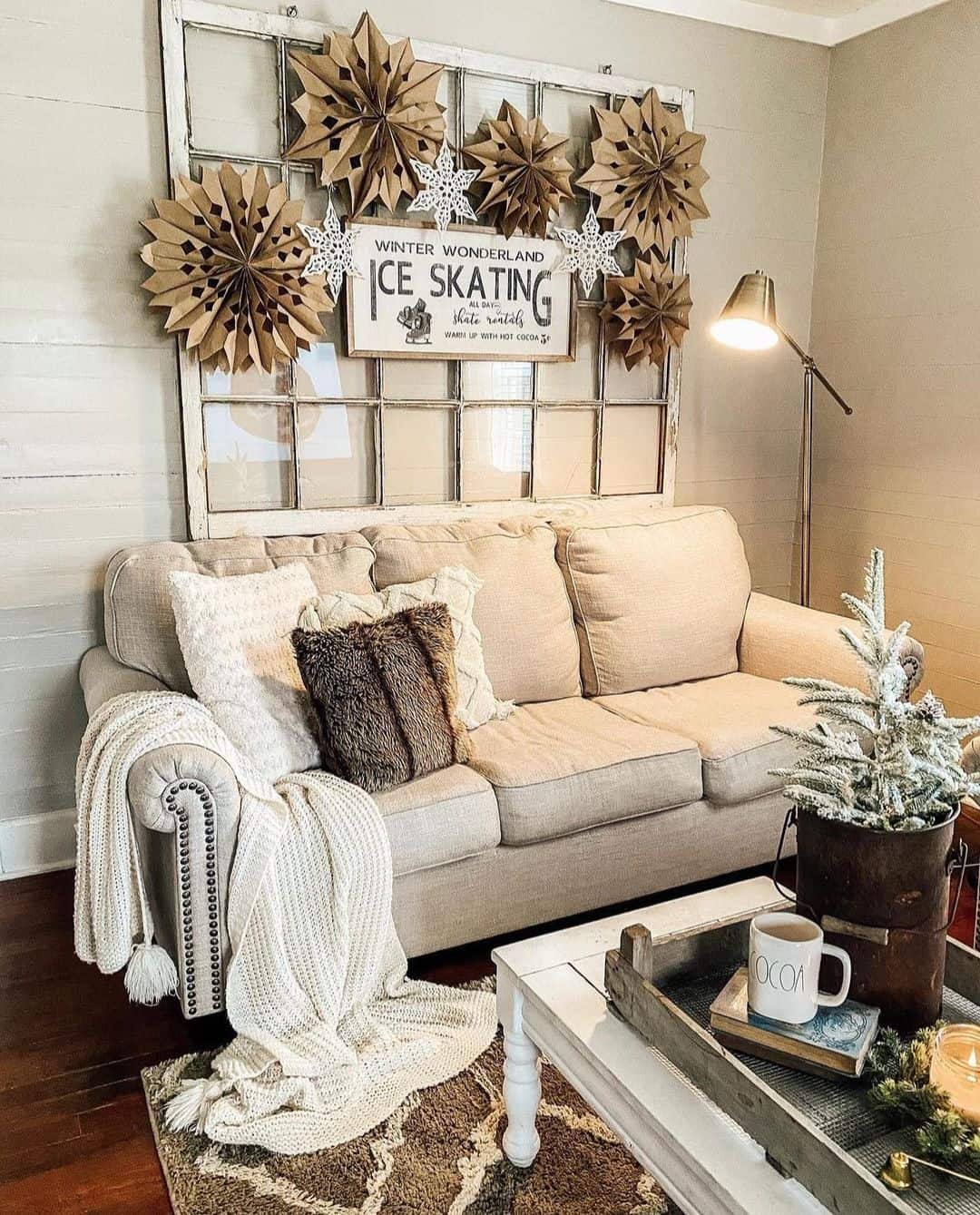 33 Window Pane Wall Decor Ideas To Add Charm to Your Home