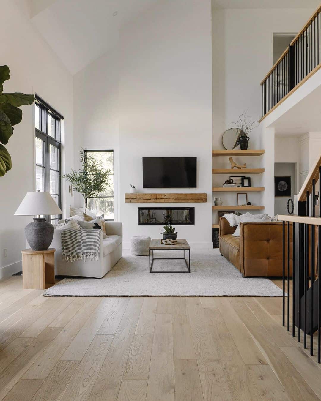 35 Fireplace Wall Ideas with TV to Create Viewing Magic