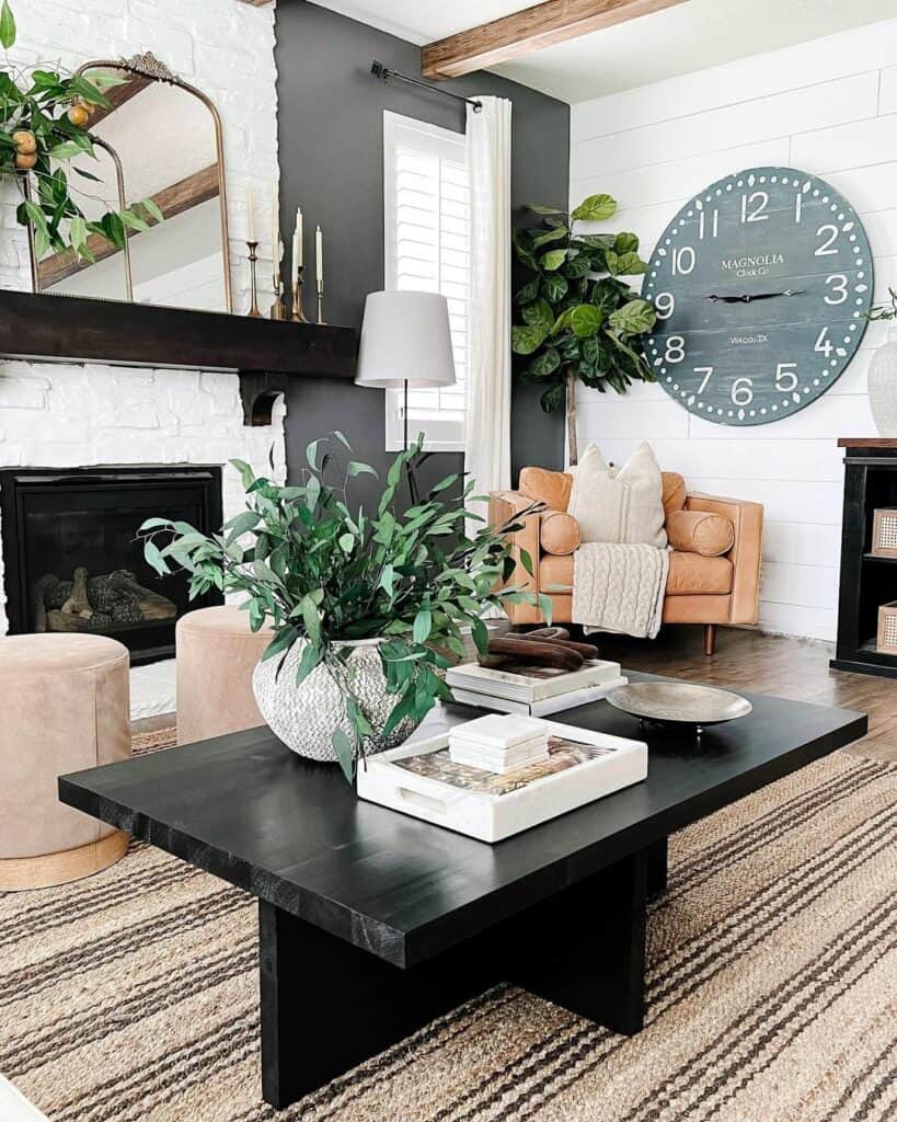 Black DIY Coffee Table - Soul & Lane