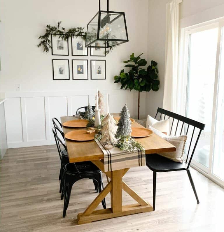 13 Techniques for Styling a Dining Bench with a Back