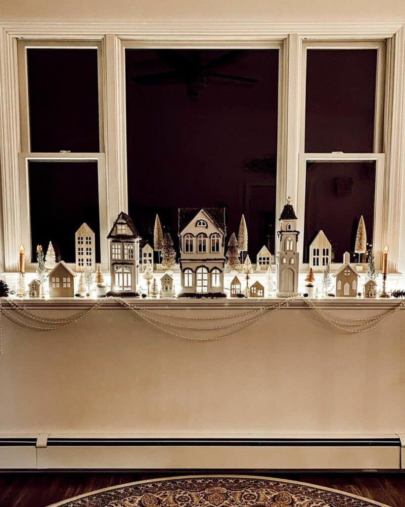 Black and White Winter Window Décor - Soul & Lane