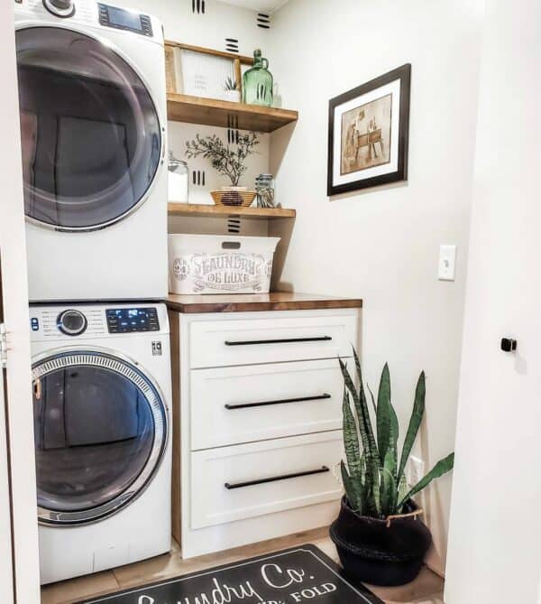 30 Laundry Room Floating Shelves for Stylish Organization