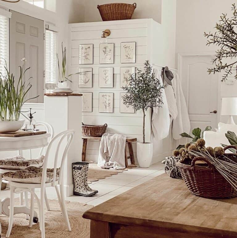 Entryway Opens into Living and Dining Rooms - Soul & Lane