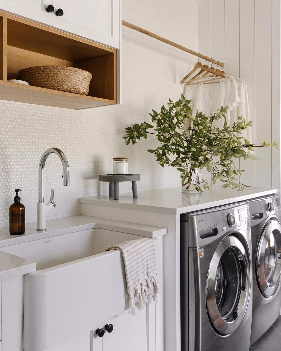 27 Laundry Room Backsplash Ideas to Make the Room Sparkle