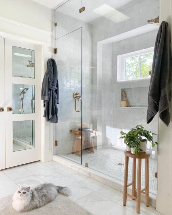 25 Shower Curbs to Keep Your Bathroom Safe and Stylish