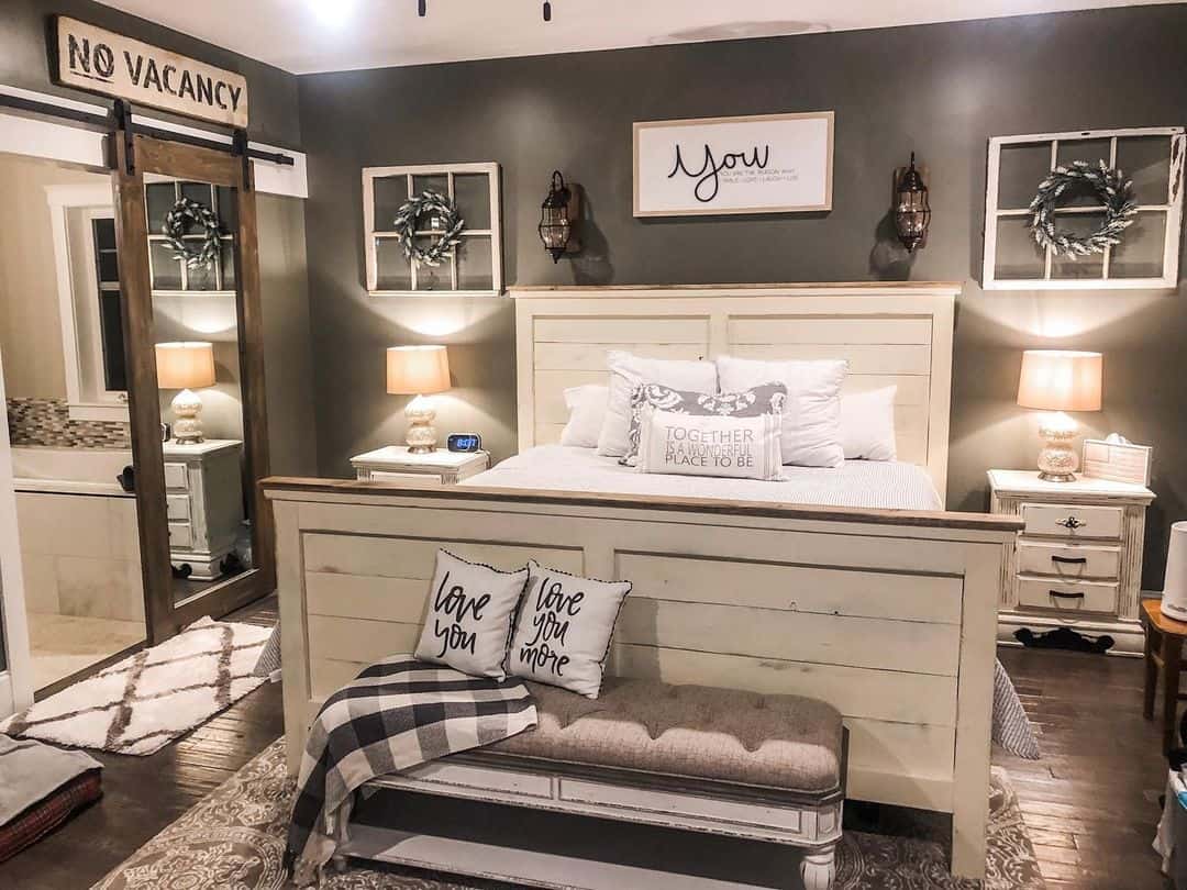 Modern Farmhouse Primary Bedroom Ideas