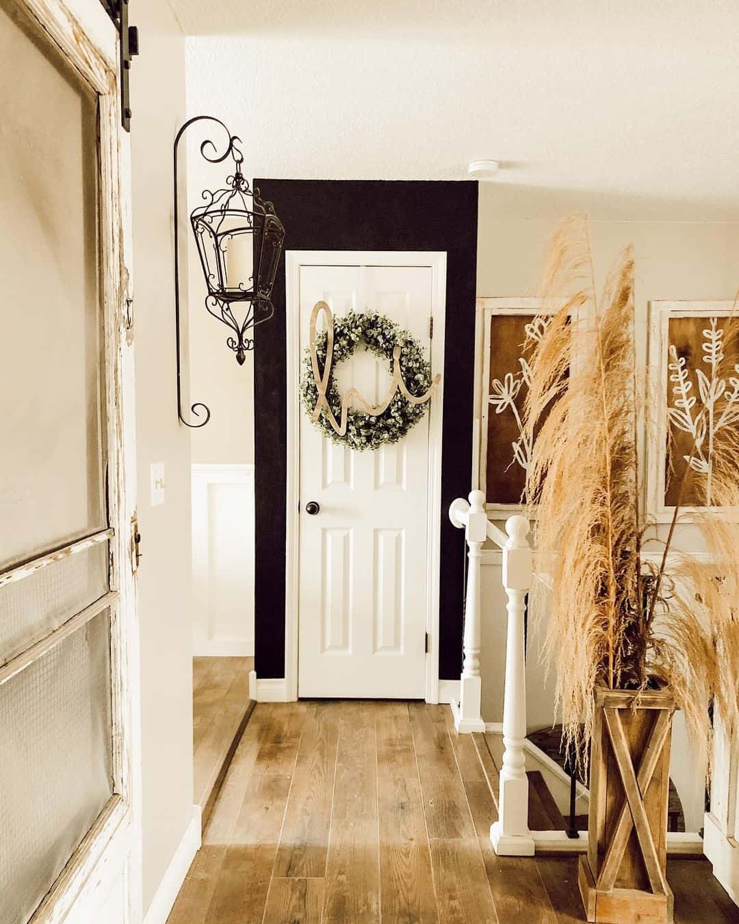 Natural Styling for Staircase Landing - Soul & Lane
