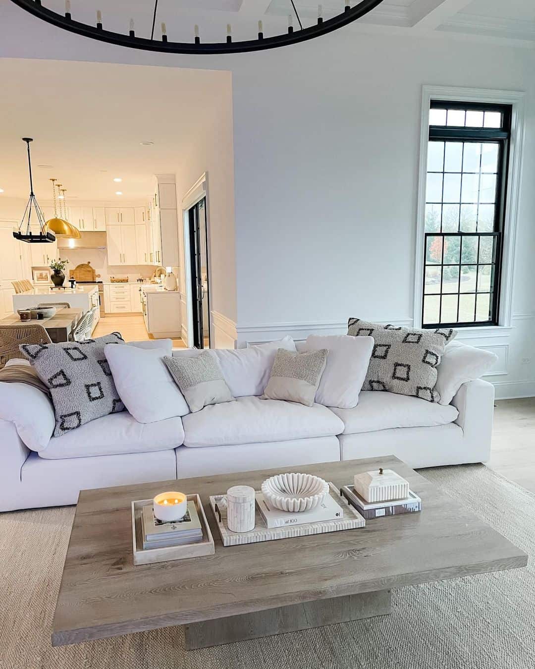 Neutral Colored Large Coffee Table - Soul & Lane