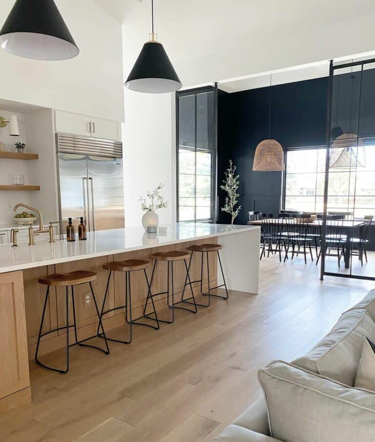 Open-Concept Kitchen Dining Island - Soul & Lane