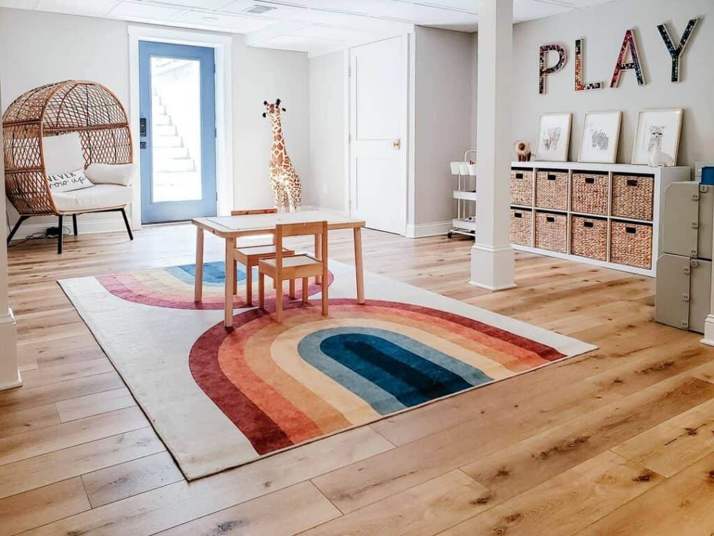 Rainbow Theme Playroom Ideas - Soul & Lane
