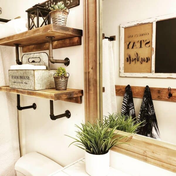 25 Spectacular Rustic Bathroom Decor Inspirations