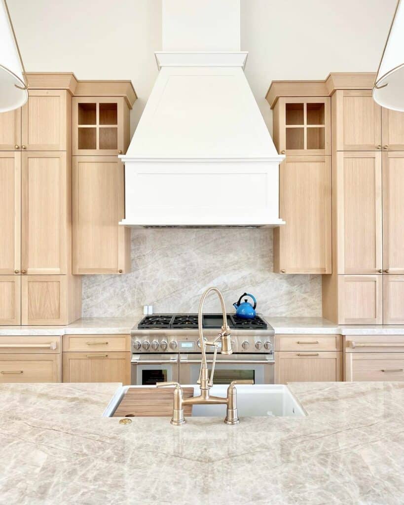 Stunning White Oak Kitchen Cabinets - Soul & Lane Stunning White Oak Kitchen Cabinets - Soul & Lane