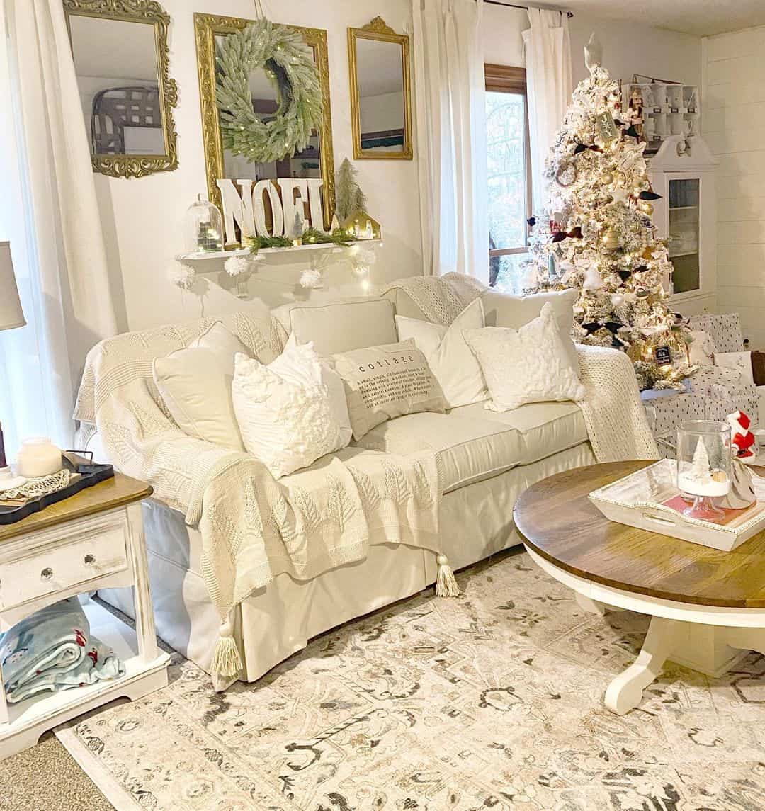 33 Mirror Above Couch Ideas That Will Add an Instant Depth