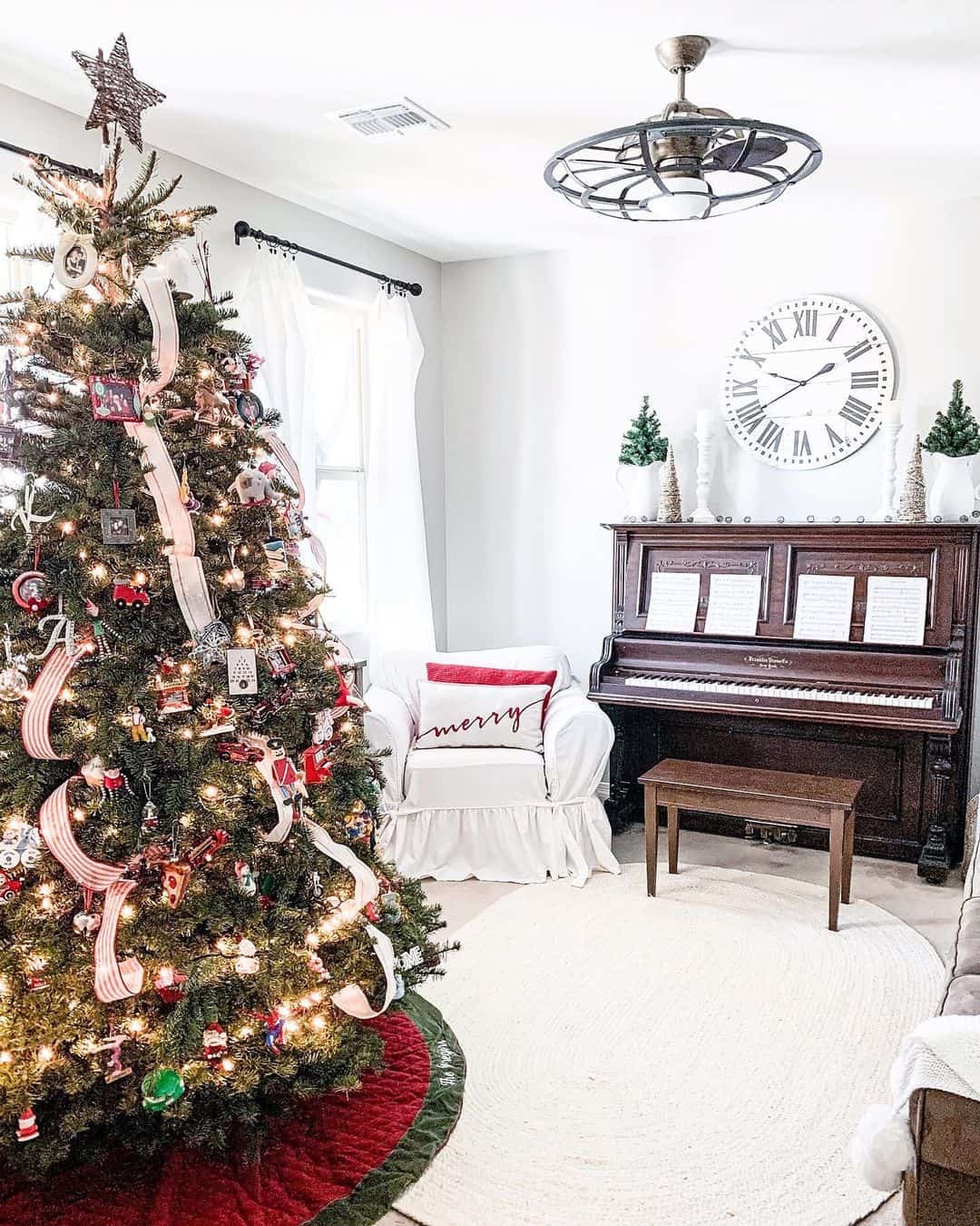 Tree in a White Living Room - Soul & Lane