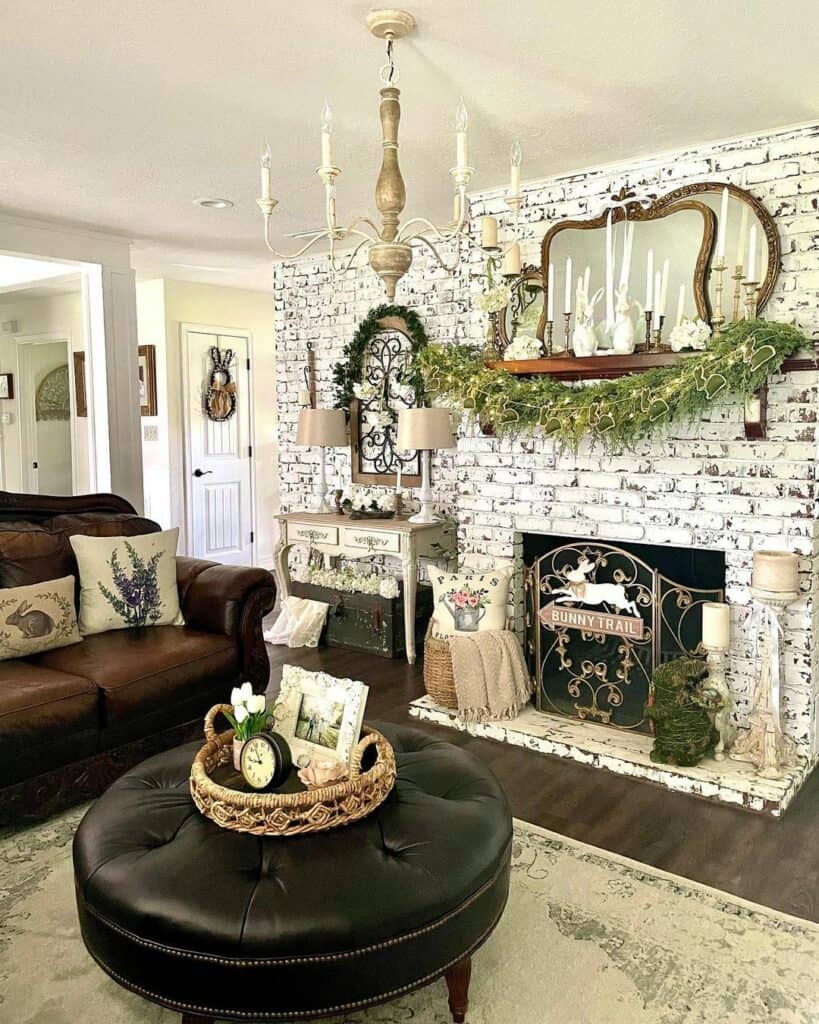 Vintage Farmhouse Living Room