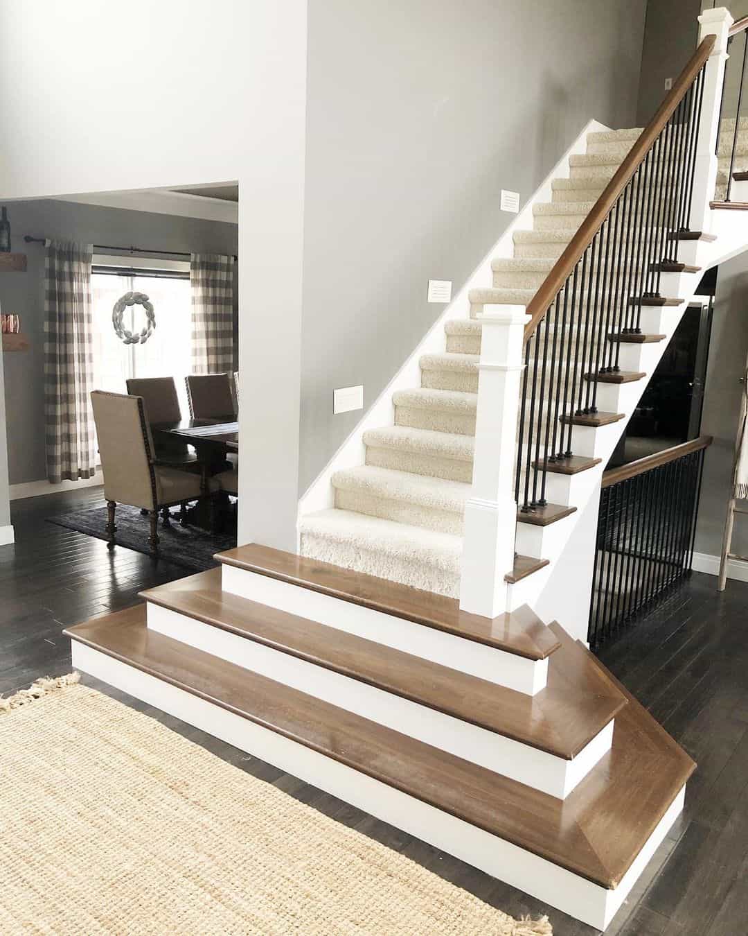 23 Stylish Wood Stair Carpet Runners To Dress Up Your Home