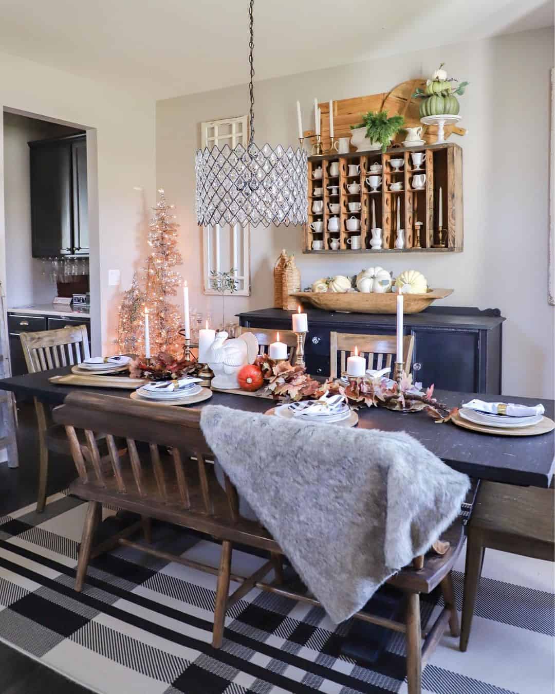 13 Techniques for Styling a Dining Bench with a Back