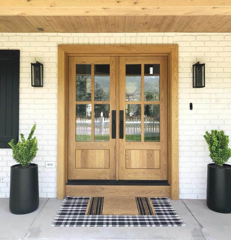 Wood Exterior Front Door Trim Molding - Soul & Lane