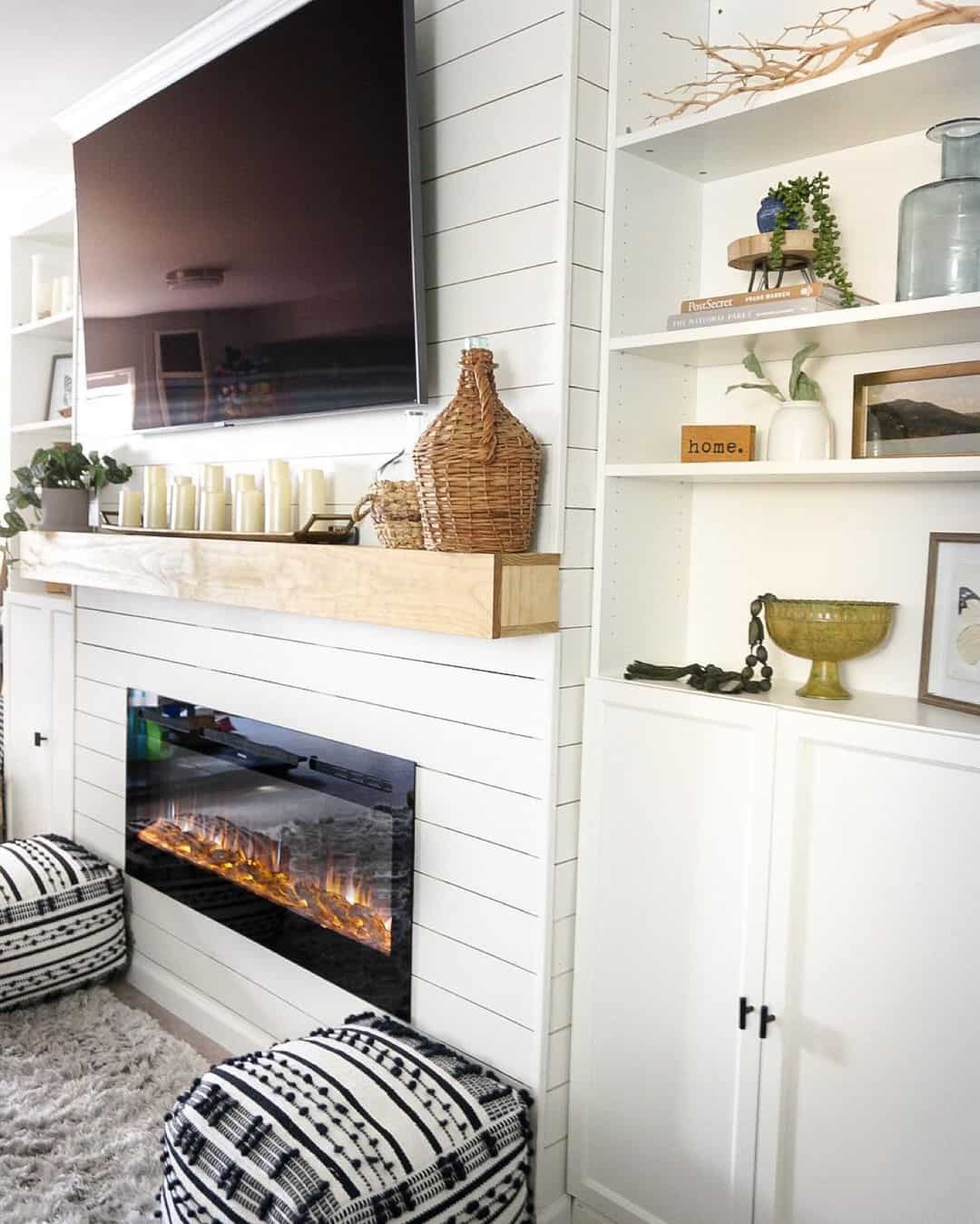 25 Inspired Linear Fireplace Ideas for a Cozy Farmhouse Home