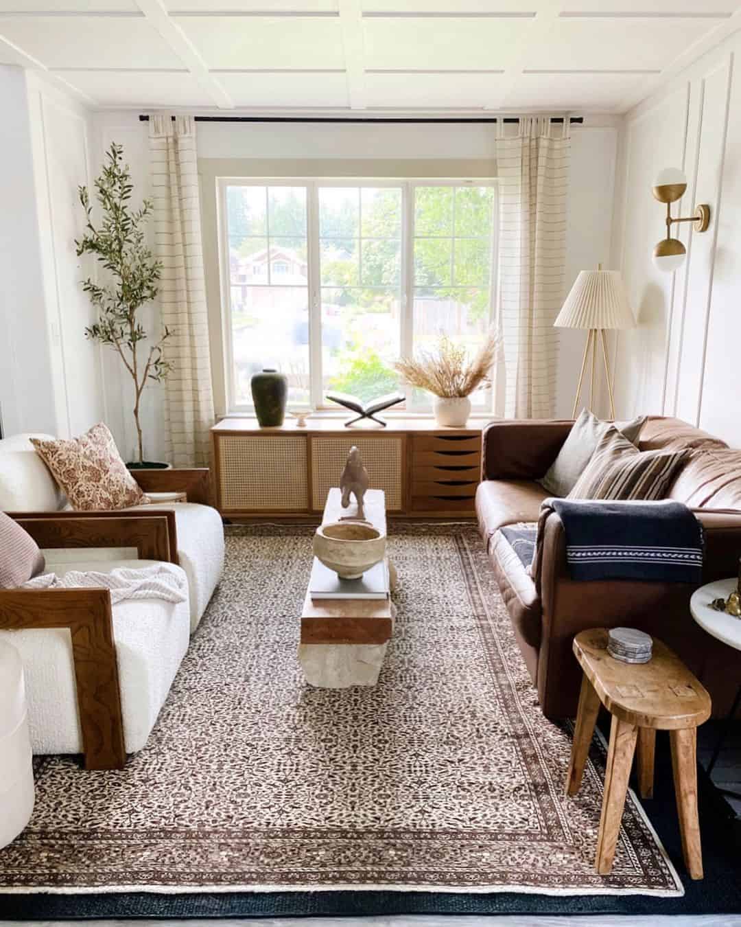 Brown Living Room Ideas - Soul & Lane