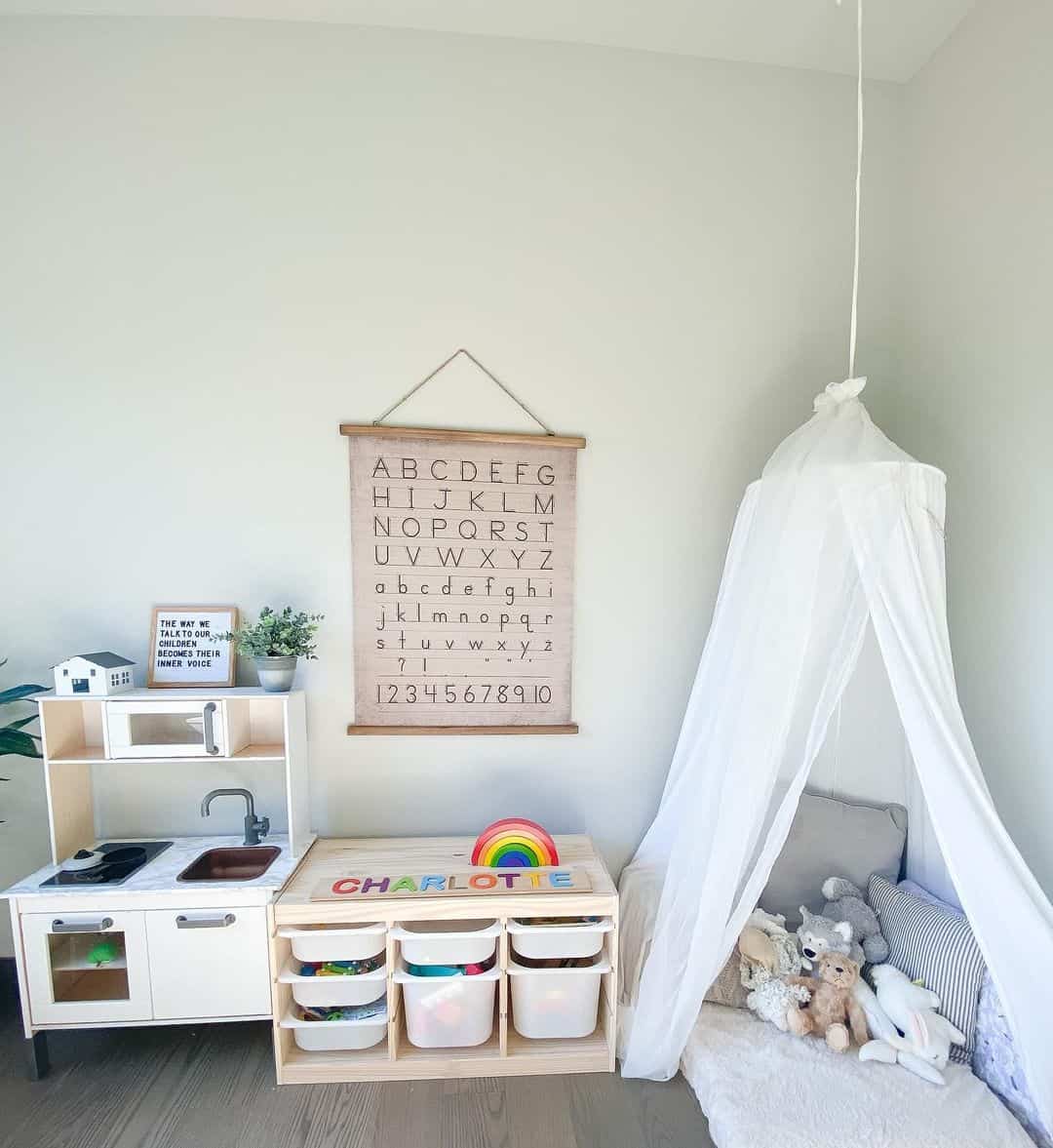 38 Charming Playroom Shelves to Help Organize Your Space