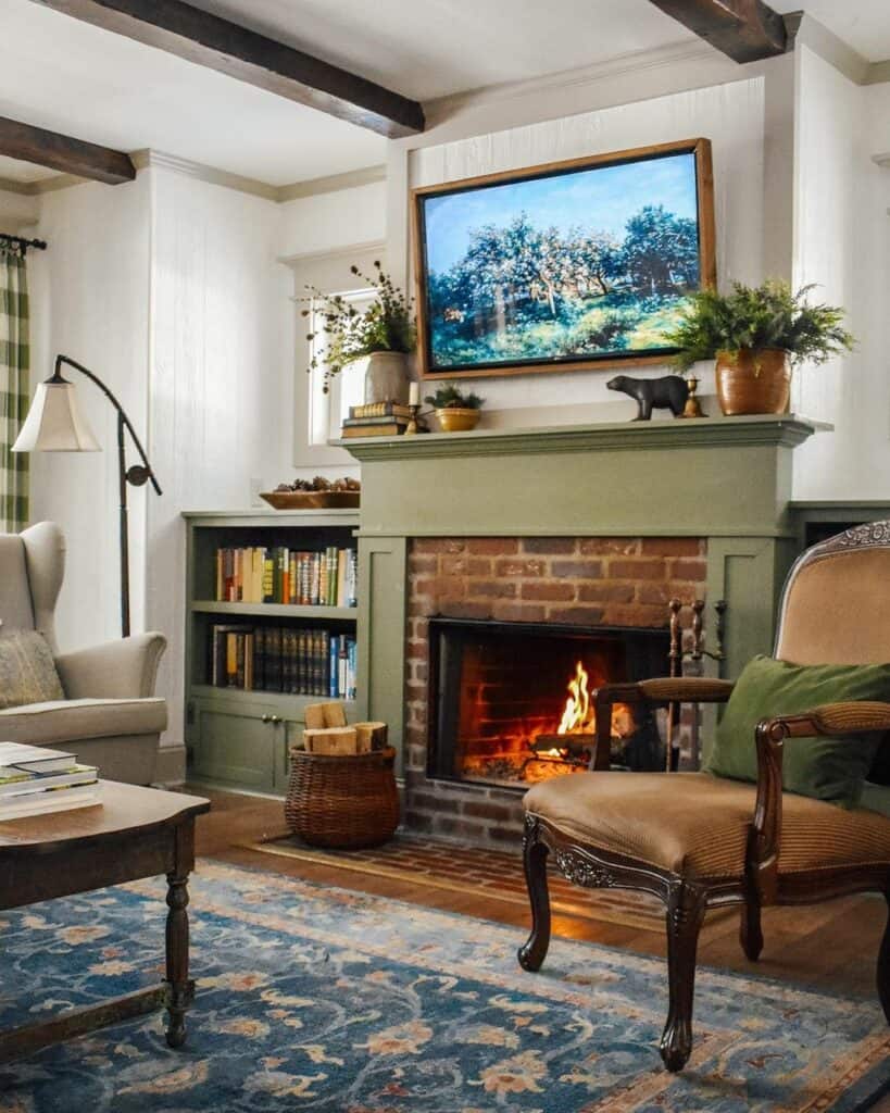 30 Eye-catching TV Over Fireplace Ideas for Function and Style