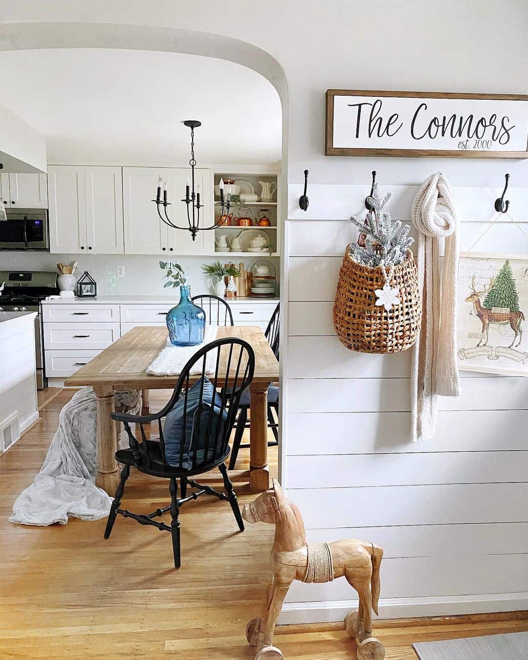 Entryway Wall Idea That Leads to Kitchen - Soul & Lane