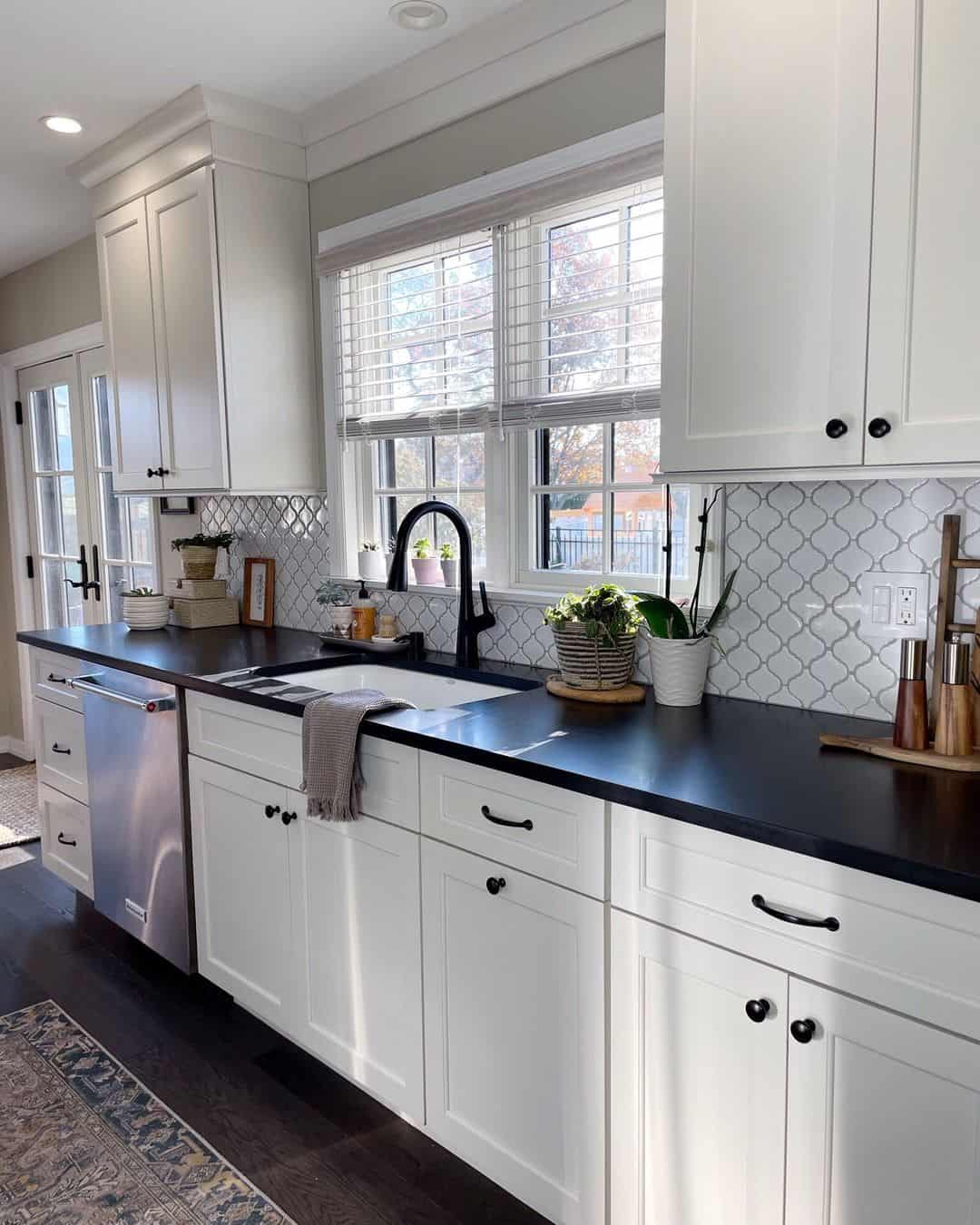 Farmhouse Tile Backsplash Ideas for a White Kitchen - Soul & Lane