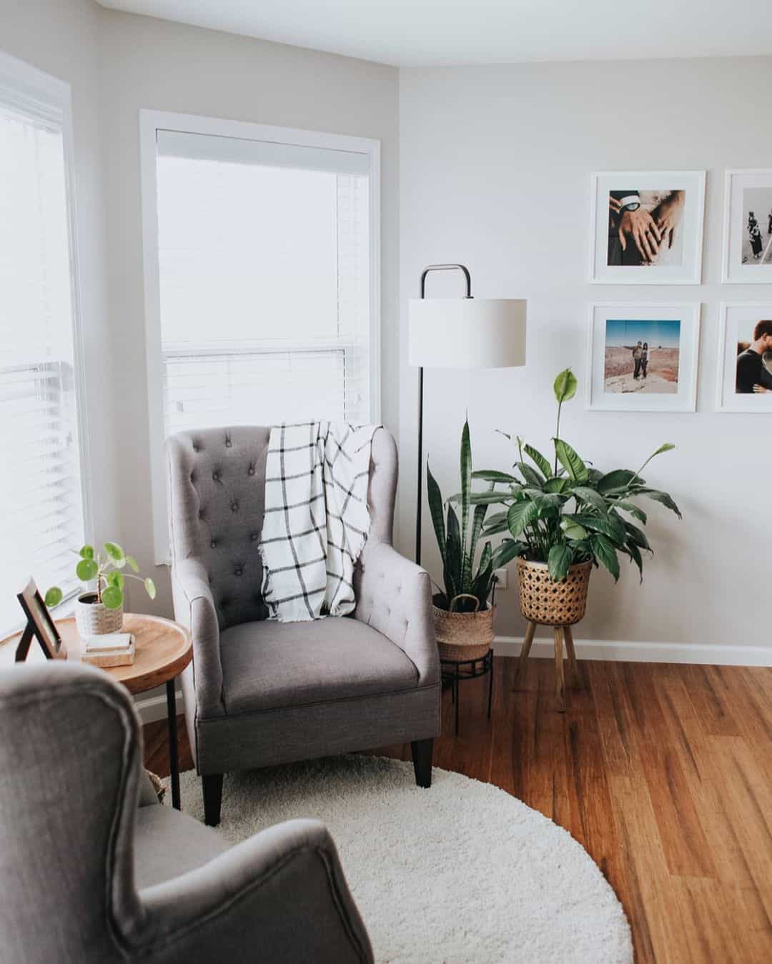 Flat Trim Windows Illuminate Cozy Reading Nook - Soul & Lane