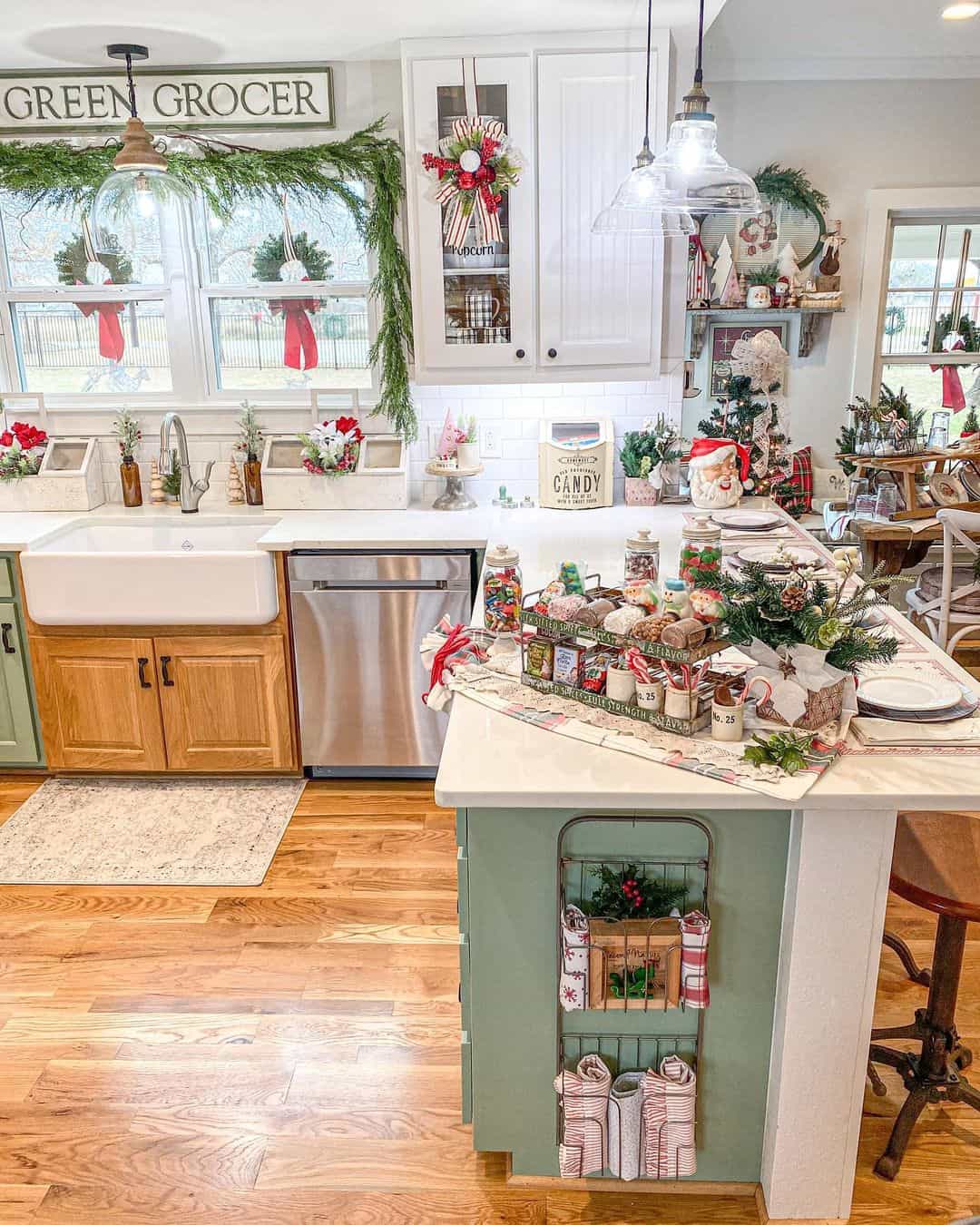 36 Beautifully Styled Farmhouse Kitchen Counter Décor