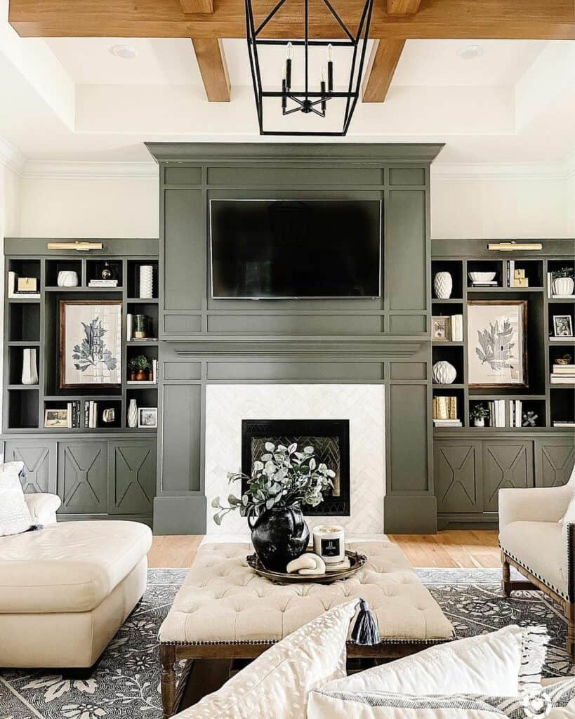 30 Eye-catching TV Over Fireplace Ideas for Function and Style